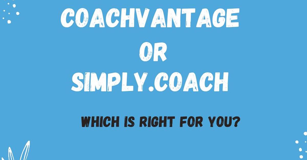 Coachvantage vs Simply.Coach: Which alternative is right for you?
